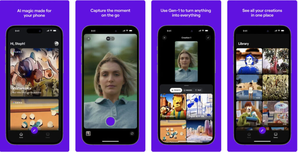 Runway Launched Video AI Generative Model Gen-1 for Mobile