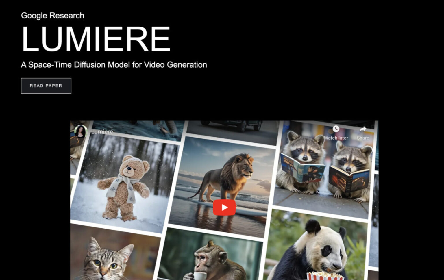 Google Reveals Lumiere: An AI-Powered Video Generator Utilizing the ...