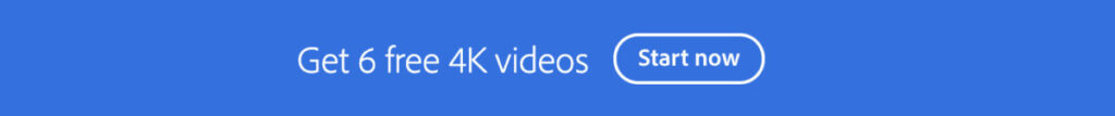Adobe Stock 4K Video Now Available in Subscriptions