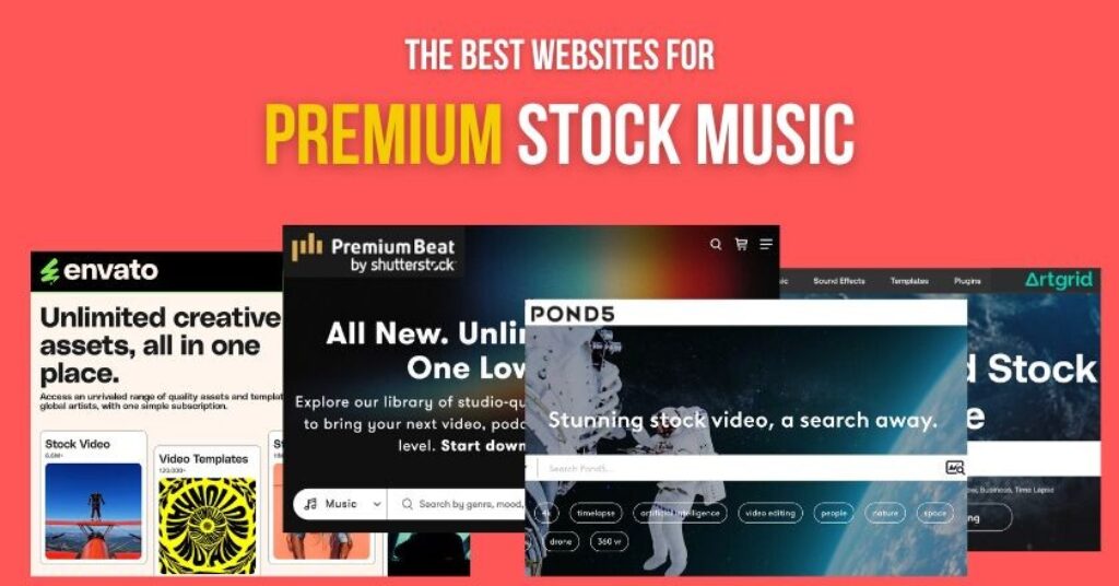 Stock Music Websites: The Best Stock Music for Your Projects